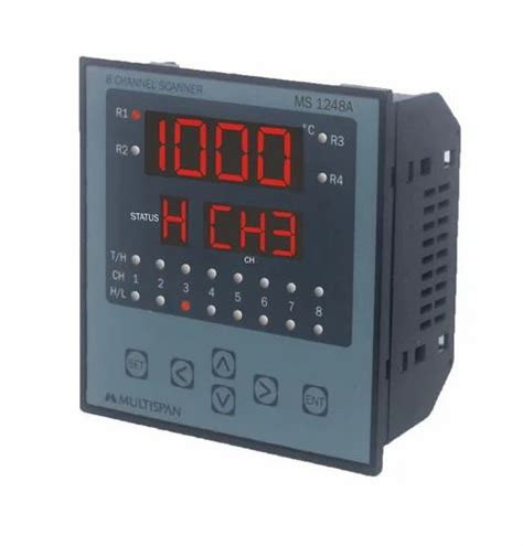 Multispan Ms 1248a Universal Process Indicator 100 To 250v Ac At