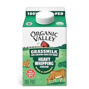 Organic Valley Grassmilk Heavy Whipping Cream 16 Oz
