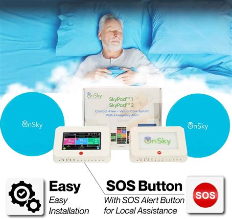 Skypad 2 By Onsky Contactless Heart Rate And Breathing Monitor Senior
