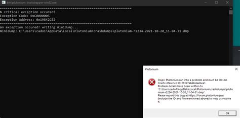 Bo2 Crashes When Trying To Launch It Plutonium