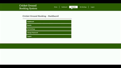 Python Django Project Cricket Ground Booking System Youtube