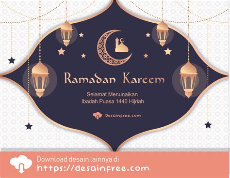 Banner Ramadhan Elegan Format Ai Cdr Eps Free Download Desain Free