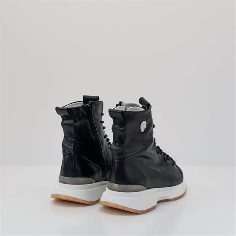 Nemonic 2223 Taxi Sauvage Negro Botin Boxeador Moksin Moksin