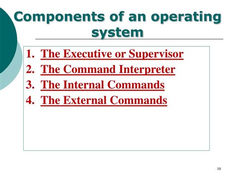 PPT Operating Systems PowerPoint Presentation Free Download ID