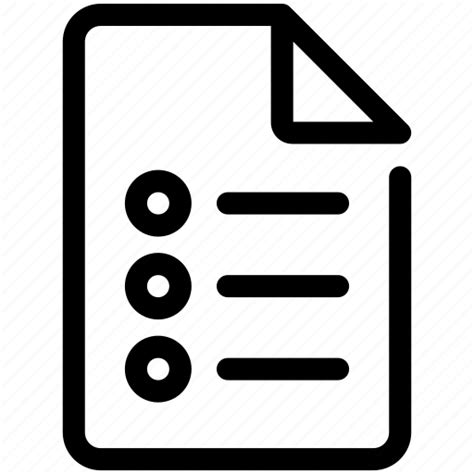 Business Office Document Checklist Todo Tasks File Icon Download On Iconfinder