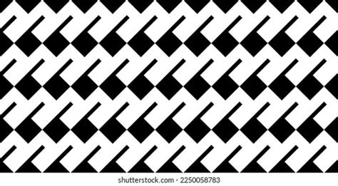 Seamless Abstract Geometric Pattern Vector Illustration Stock Vector