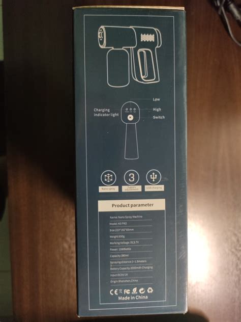 Nano Spray Germicidal Gun Beauty And Personal Care Sanitisers And Disinfectants On Carousell