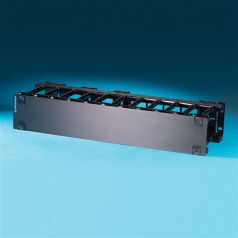 U Patch Cord Management Panel Multiple Blue Helix