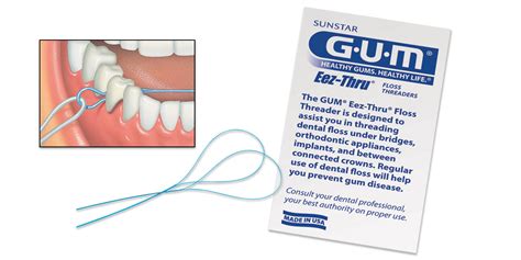 Gum® Eez Thru® Floss Threader Safco Dental Supply