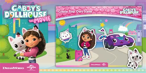 Great Your Own Scene Gabbys Dollhouse Printable