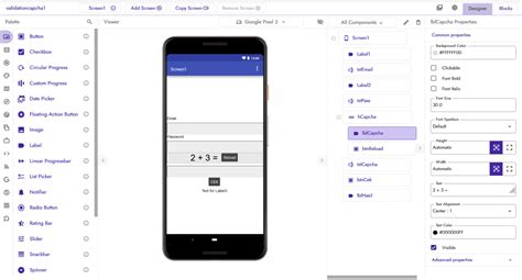 Cara Membuat Capcha Hitung Penjumlahan Sederhana Di Kodular Tutorial Blok Programming Versi Dwiay
