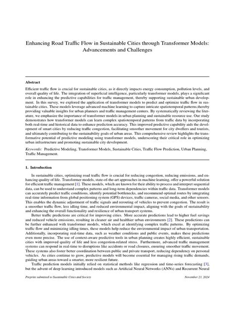 Traffic Pdf Artificial Neural Network Machine Learning
