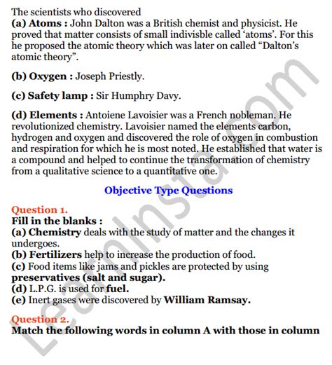 Selina Concise Chemistry Class ICSE Solutions Chapter Introduction To Chemistry