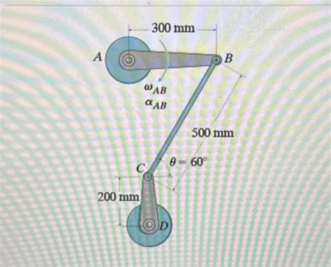 Solved Determine The Angular Velocity Of Memeber CD At The Chegg