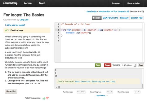 Codecademy Vs Khan Academy Interaktiv Programmieren Lernen Michael