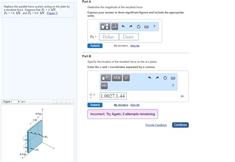 Solved Replace The Parallel Force System Acting On The Plate Chegg Com