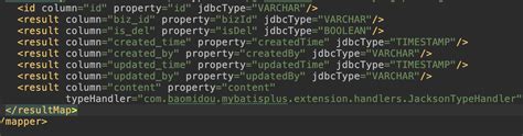 mybatis plus实体类中字段映射mysql中的json格式 runtimeing 博客园