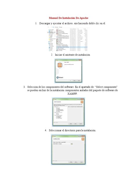 Manual De Instalación De Apache Pdf