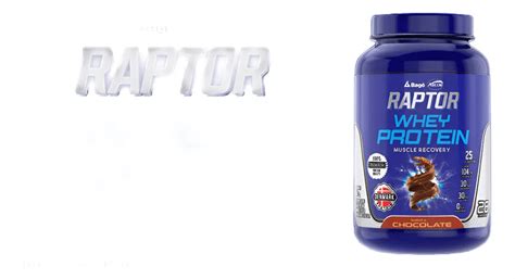 Proteínas Raptor Farmaplus Whey Protein Sabor Chocolate 1008g Farmaplus