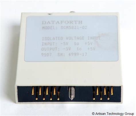 scm5b31 02 dataforth narrow bandwidth analog voltage input module artisantg™