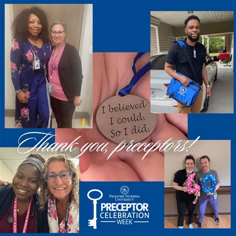 Preceptor Celebration Week Toolkit Frontier Nursing University