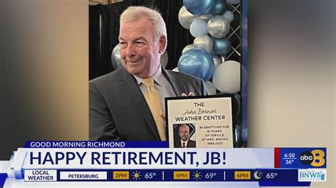 John Bernier Retirement Chat Wric Abc 8news