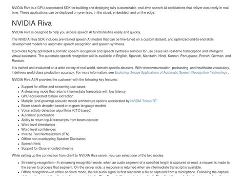 Executive Summary Dell Nativeedge With Nvidia Riva Blueprint Guide Dell Technologies Info Hub
