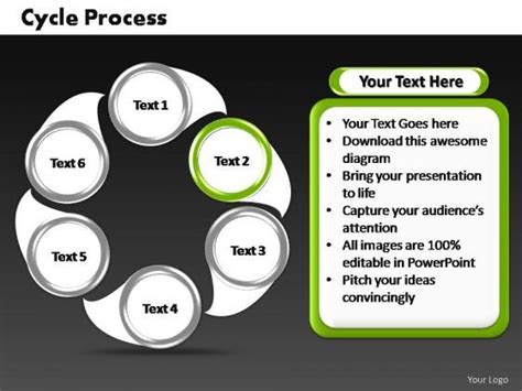 Powerpoint Process Diagram Cycle Process Ppt Theme