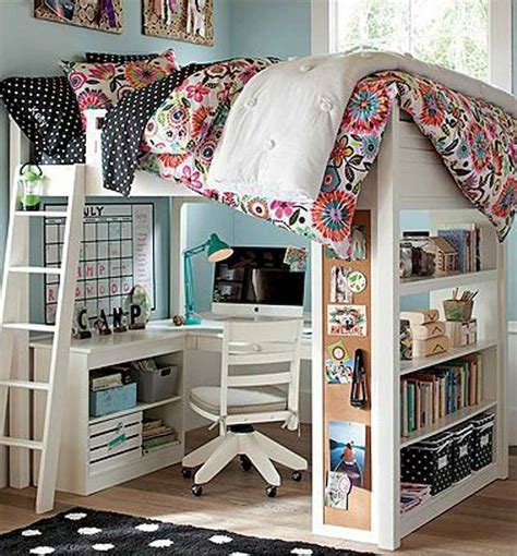 Bunk Beds With Desk Underneath For Girls