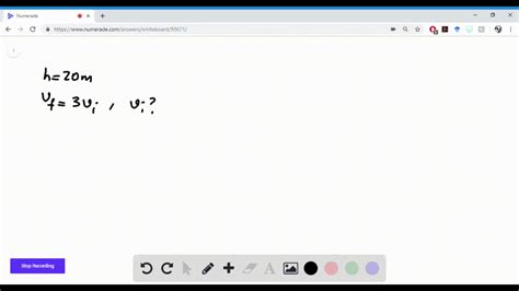 Solveda Ball Is Thrown Horizontally From A Height Of 20 M And Hits The Ground With A Speed That