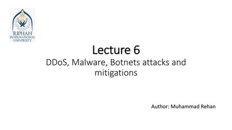 Botnets Attackspptx