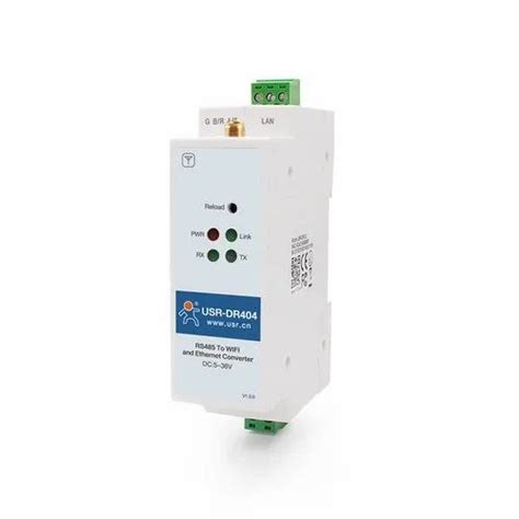 Rs485 To Wifi And Ethernet Converter Din Rail Mount With Modbus Rtu