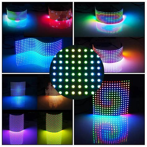 WS B RGB Flexible LED Panel Matrix Programmable Ubuy India