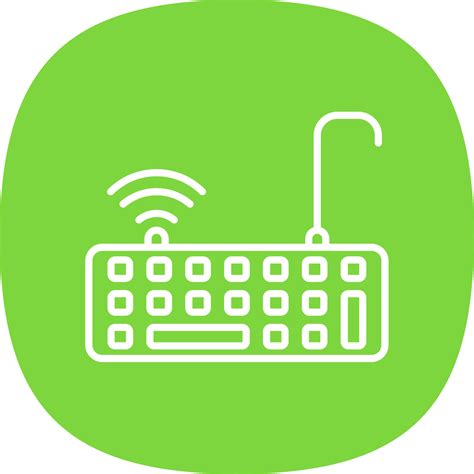 Keyboard Line Curve Icon Design 43757447 Vector Art At Vecteezy