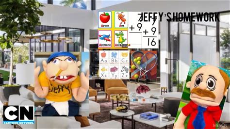 Jeffy Has Homework To Do Jeffys Homework Cartoon Network Youtube