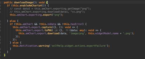 Can Not Export Png With Amcharts4 By Use Export Api Stack Overflow