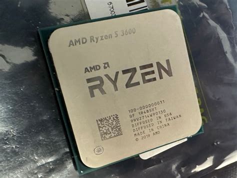 Amd Ryzen 5 3600 Cpu Acheter Sur Ricardo