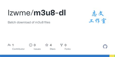 Github Lzwmem3u8 Dl Batch Download Of M3u8 Files