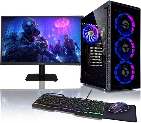 Beastcom Q Essential Gaming Complete Set Pc Amd Ryzen X Ghz Threads K Vega Core