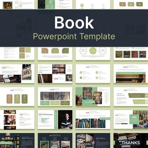13 EBook Book PowerPoint Templates For 2025 MasterBundles