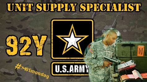92y Unit Supply Specialist Youtube