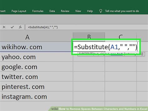 How To Remove Spaces Between Characters And Numbers In Excel