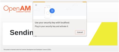 How To Setup WebAuthn Authentication In OpenAM Open Identity Platform