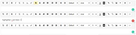 highlighter is abmormal with mutiple editor · issue 58 · kolkov angular editor · github