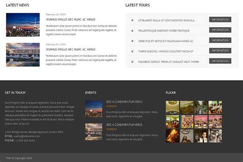 Trip Bootstrap Template Bootstrap Template Typography Design Layout