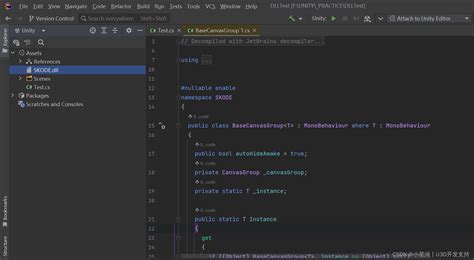 unity数据加密☀️ 二、使用rider将c 代码生成dll文件 rider 生成dll csdn博客