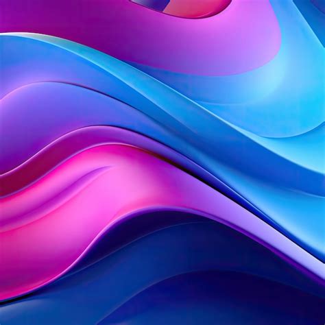 Premium Ai Image A Colorful Abstract Background With A Blue And Pink Swirls