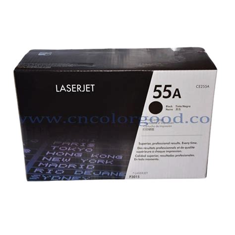 Original Black Ce255a 55x Toner Cartridge For Hp Laserjet Printer From China Manufacturer Cn Color
