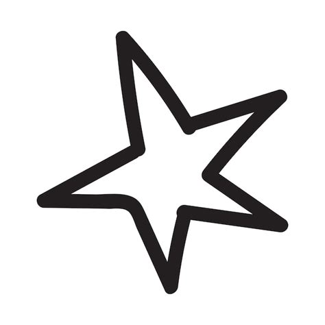 Premium Vector Hand Drawn Stars Doodle Star Vector Illustrations