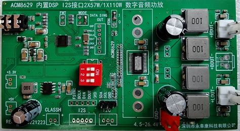 ACM Mono W Stereo W I S Digital Input Class D Power Amplifier IC Solution IMedia
